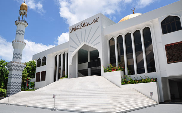 The Grand Mosque in Maldives